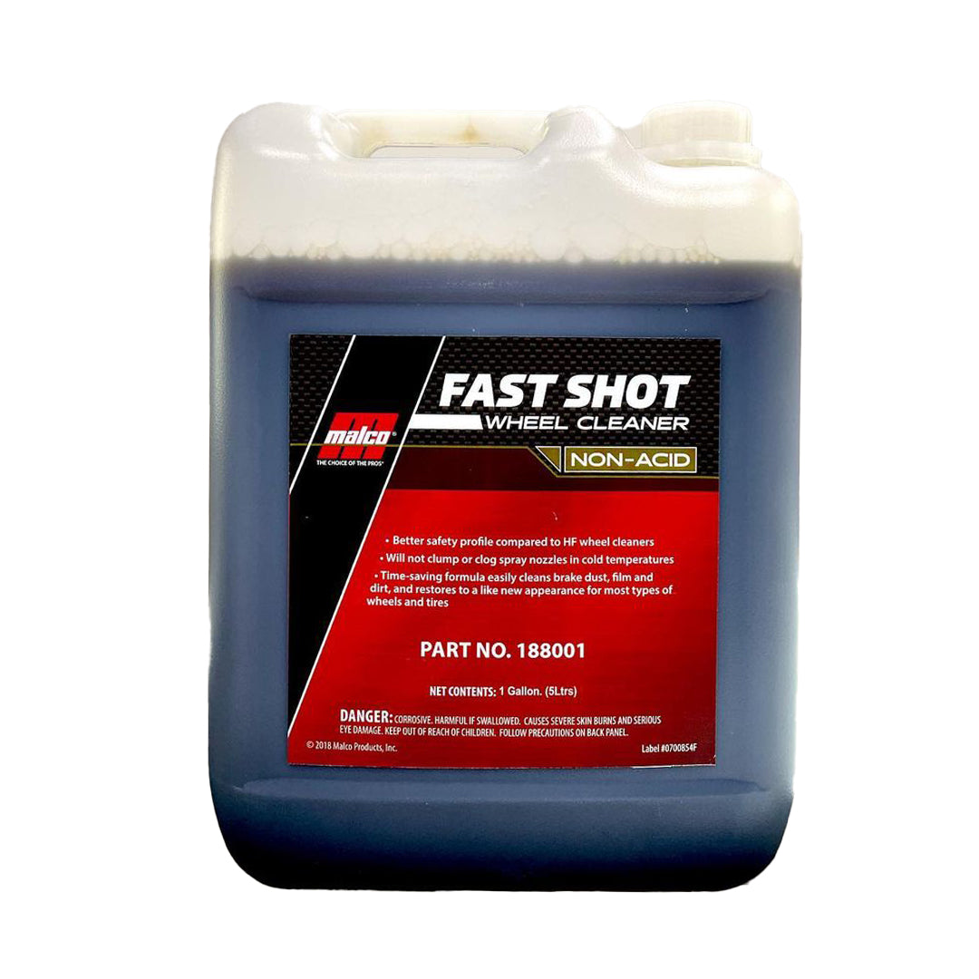 Buy Malco FAST SHOT Wheel & Tire Cleaner NON-ACID 5 Ltr - Grandeur Rides