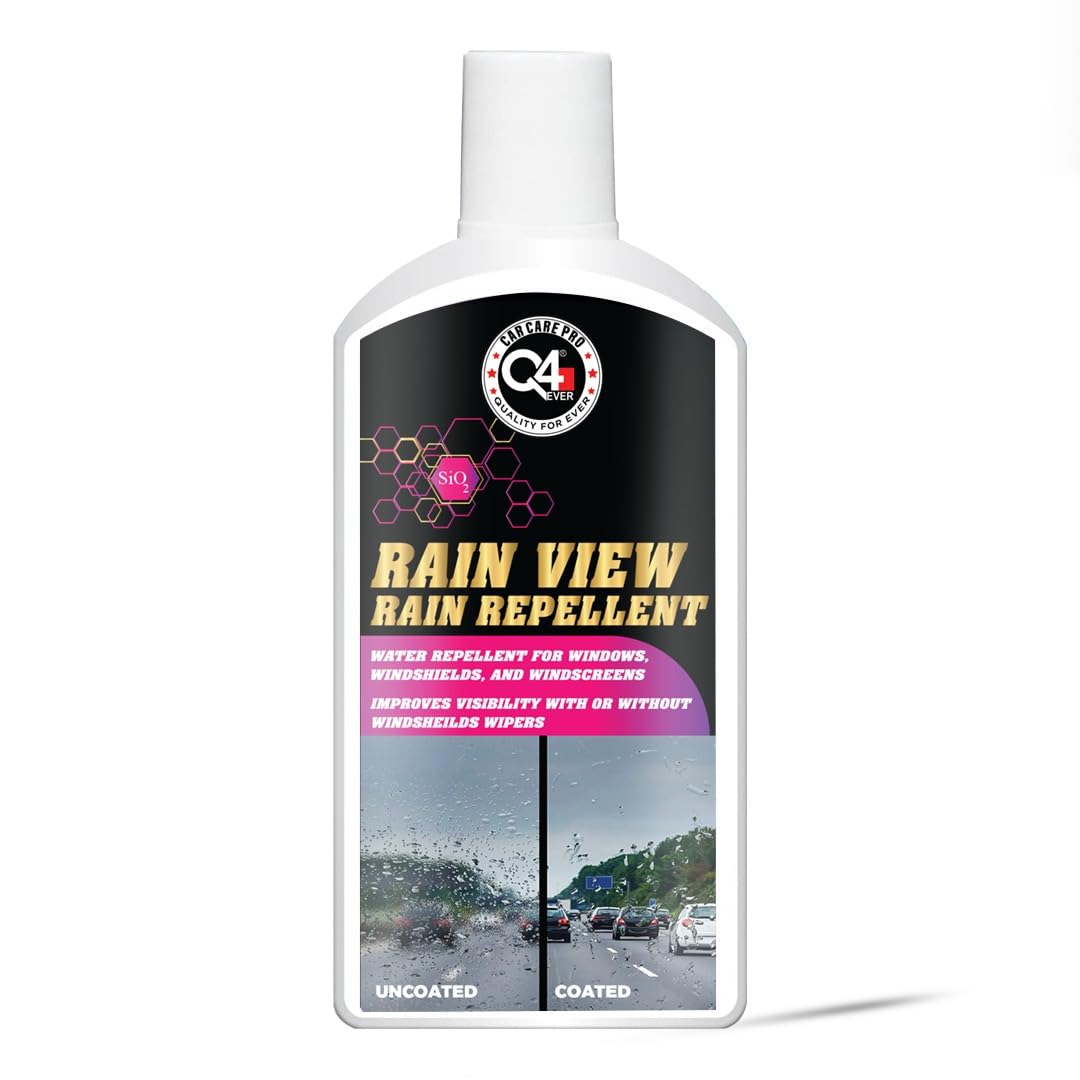 Buy Q4 Ever Rain View Rain Repellant - 110ML - Grandeur Rides